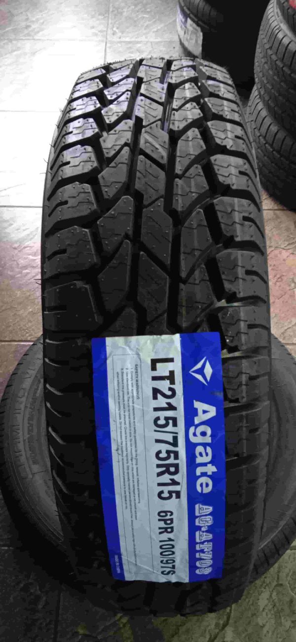 LLANTAS 215 75 R15 AT MARCA AGATE